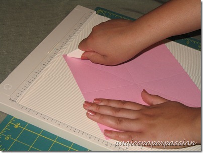 Angie's Paper Passion: Origami Folded Mini Album