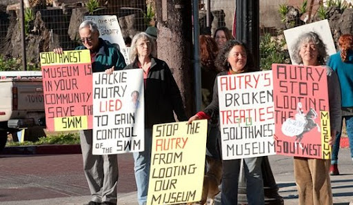 Protest at the Southwest Museum | Activism | theeastsiderla.com