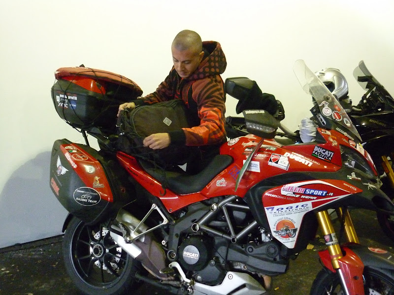 Around the world in 80 clubs - Paolo Pirozzi on his Multistrada ...