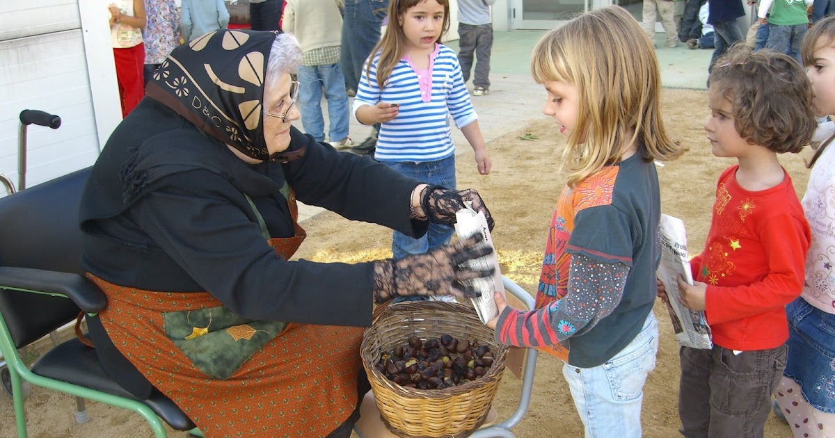 COMUNITAT DE PETITS de l'Escola Enxaneta: LA CASTANYADA