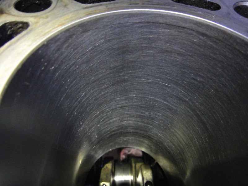 Valve and head failure - Do you think I can hone these cylinder ...