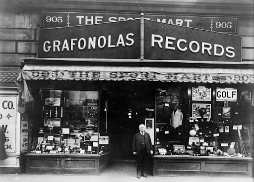 When did dedicated music stores become commonplace? | Steve Hoffman ...