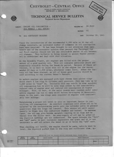 1963 Service Bulletins - The 1947 - Present Chevrolet & GMC Truck ...