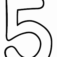 MOLDES DE LETRAS Y NUMEROS