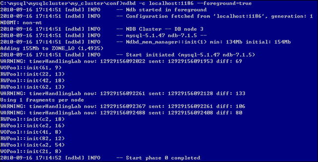 My Note On Solutions How To Create A Mysql Ndb Cluster On A Pc Windows 7 Tutorial