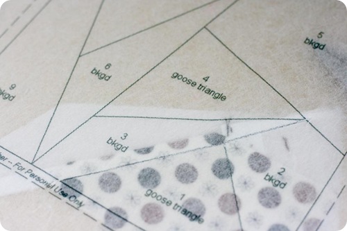 Paper Pieced Block – Sometimes Crafter