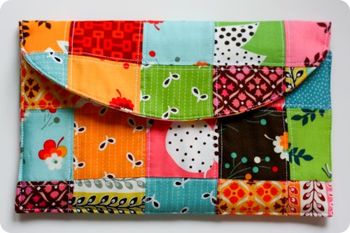 Patchwork Kindle Case – Sometimes Crafter