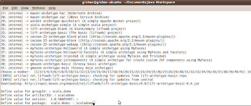 Scala & Lift Web Framework | Gishac's Blog