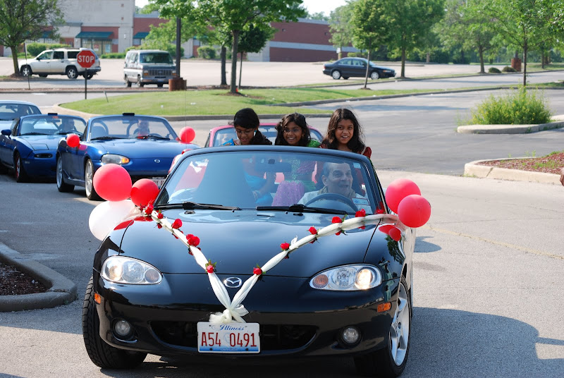 Chicago Folks Needed your help with our Wedding, Miata parade involved ...
