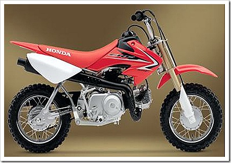 Honda Motorcycles: Honda CRF70F Full Edition Images