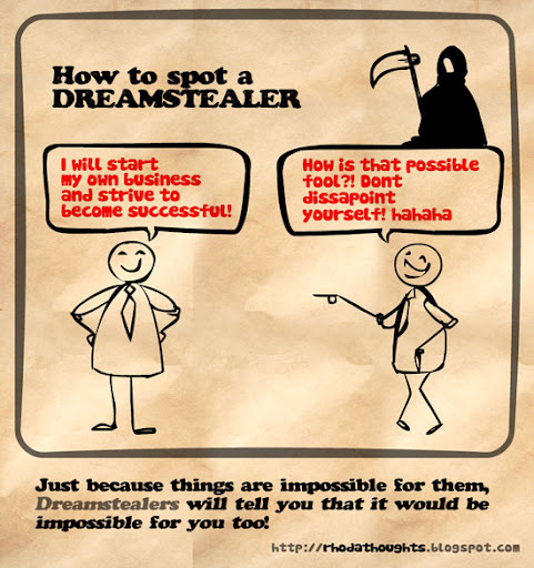 Thought-Turned-Doodles: Thought #009: How to Spot a Dream-Stealer