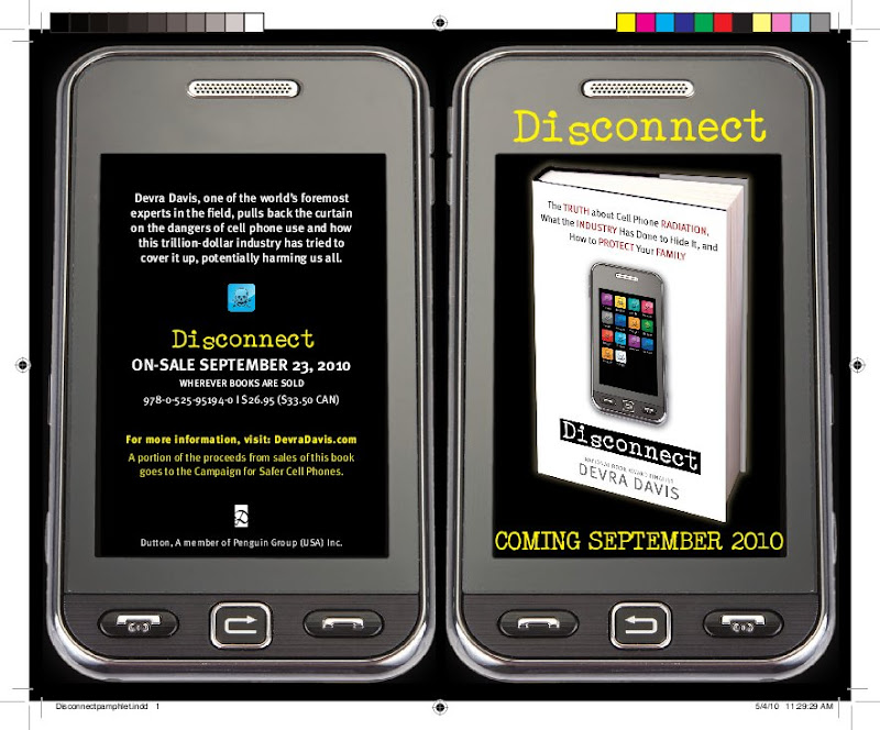 Live simple, so thousands can simply live.: Disconnect by Dr. Devra Davis