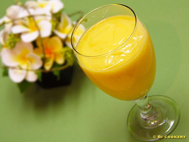 Batida de Mango | HI COOKERY