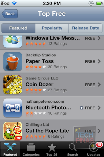 Top Free Apps 2010 : Apple App Store - iPod Touch and iPhone - TechPinas