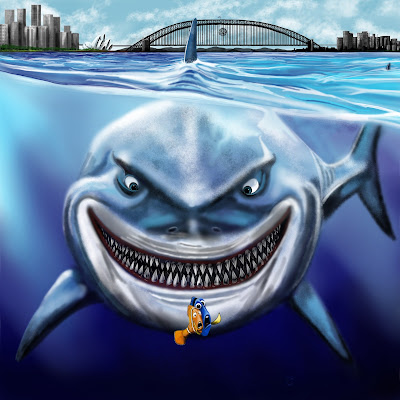 Finding Nemo - with Dory and Bruce in Sydney Harbour Australia by David ...