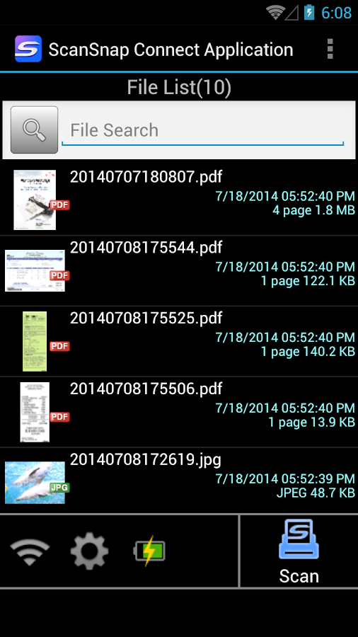 ScanSnap Connect Application. - Android Apps on Google Play