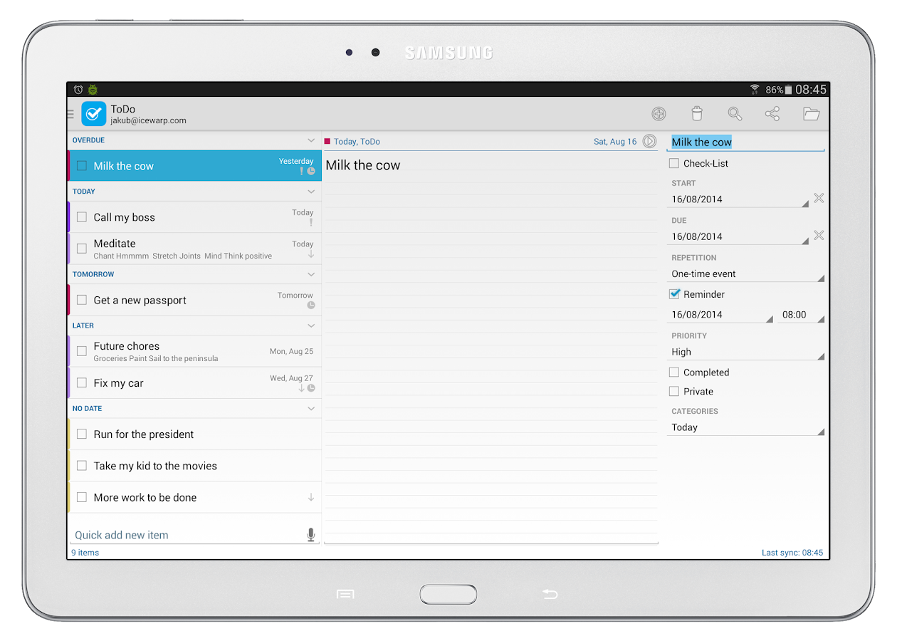 Tasks & Notes for MS Exchange - Android Apps on Google Play