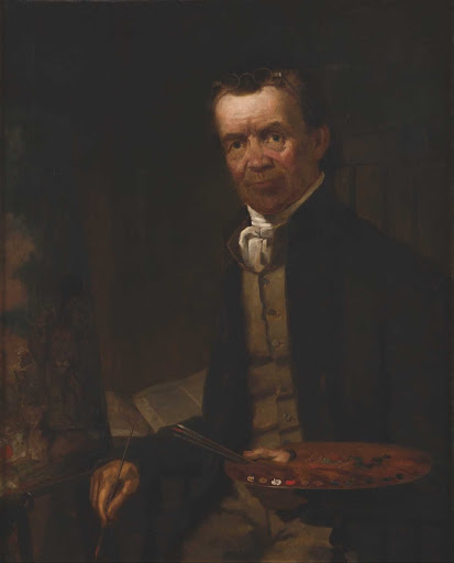 Portrait of Edward Hicks - Thomas Hicks — Google Arts & Culture