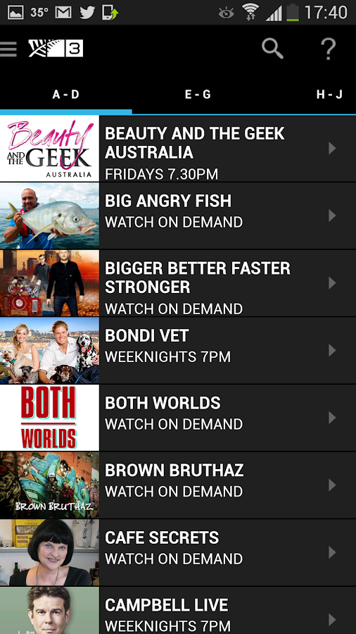 3NOW - On Demand - Android Apps on Google Play