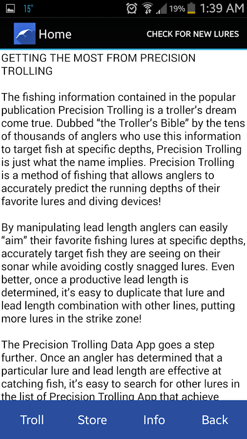 Precision Trolling Data - Android Apps on Google Play