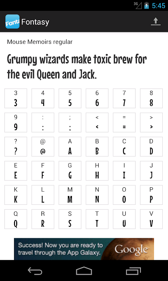 Fontasy - Google Fonts Browser - Android Apps on Google Play