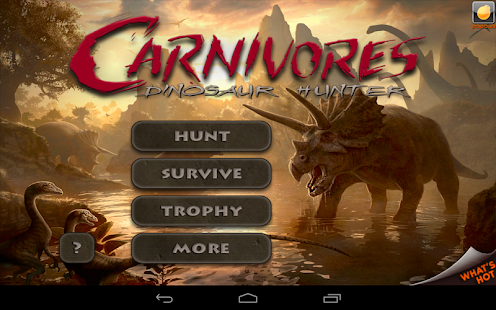 Carnivores: Dinosaur Hunter HD - Android Apps on Google Play