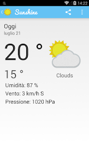 Sunshine – My first Android App :D !!! – Android Weather Apps
