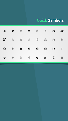 「ASCII Text Symbols」 - Androidアプリ | APPLION