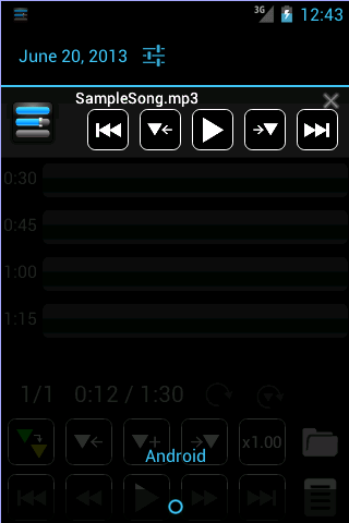 Audipo (音楽プレーヤー 倍速再生 耳コピ リスニング - Google Play の Android アプリ