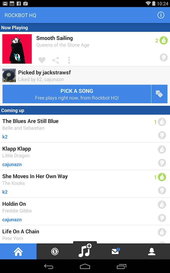 Rockbot - Social Jukebox App - Android Apps on Google Play