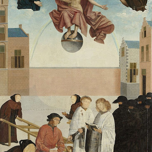 De zeven werken van barmhartigheid, Meester van Alkmaar, 1504 - Rijksmuseum