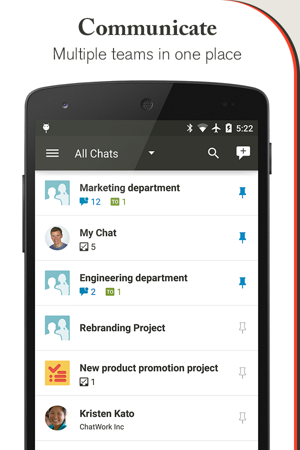 ChatWork - business chat&task - Android Apps on Google Play