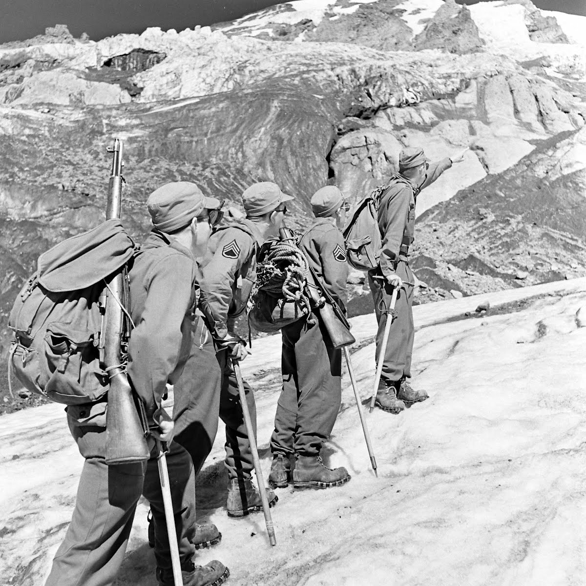 Mountain Infantry - J R Eyerman — Google Arts & Culture