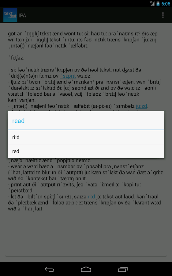toPhonetics - Android Apps on Google Play