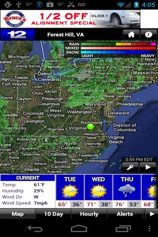 NBC 12 First Warning Weather - Android Apps on Google Play