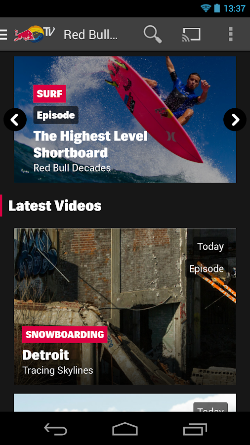 Red Bull TV – Android-Apps auf Google Play