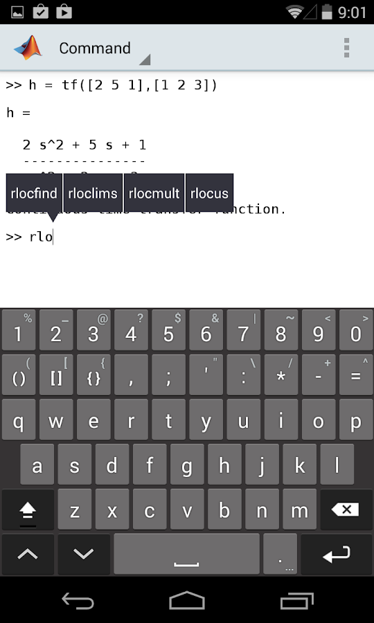 MATLAB Mobile - Aplicaciones de Android en Google Play