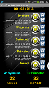XC Dual Scorekeeper Stopwatch – XC Dual Scorekeeper is a stopwatch ...