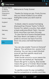 Footy Scores Latest Version APK for Android – Android Sports Apps