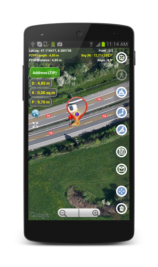Planimeter misura di area GPS - App Android su Google Play