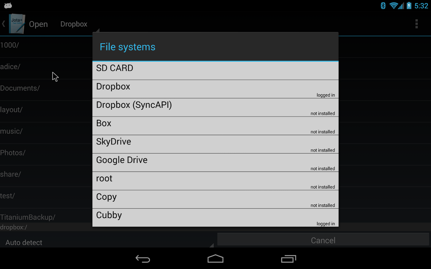 Jota+ (Text Editor) - screenshot