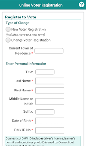 CT Voter Registration – Android Social Apps