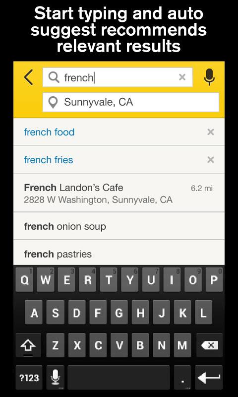 YP - Yellow Pages local search - Android Apps on Google Play