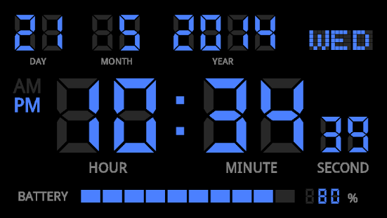 Simple Digital Clock - DIGITAL CLOCK SHG2 FREE - Android Apps on Google ...