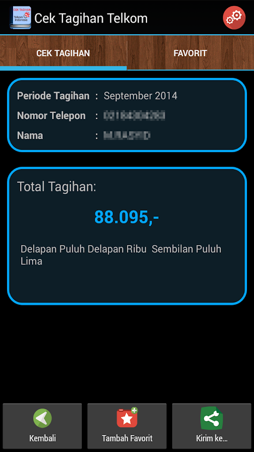 Cek Tagihan Telepon - Perumperindo.co.id