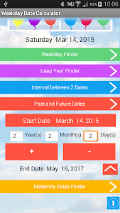 Weekday Date Calculator – Android Tools Apps
