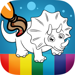 Dinosaurs coloring game - Latest version 1.3 for Android Game Educational