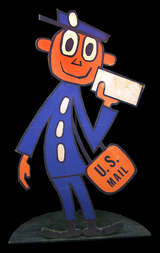 Mr. ZIP standing cut-out — Google Arts & Culture