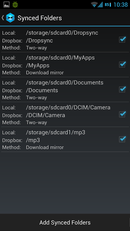 Dropsync (Dropbox Autosync) - Google Play の Android アプリ
