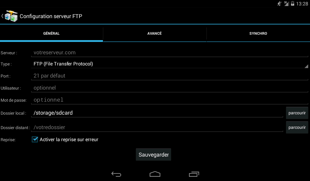 AndFTP (Client FTP) – Applications Android sur Google Play